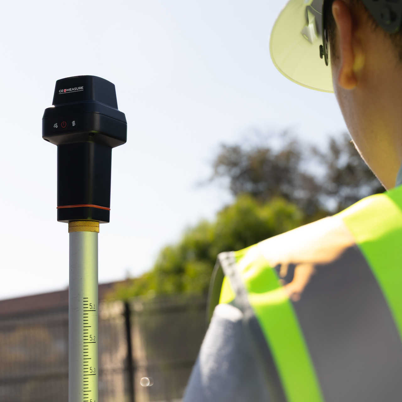 GEO-MEASURE Handheld GNSS RTK Torch | Centimeter Accuracy – HYFIX.AI