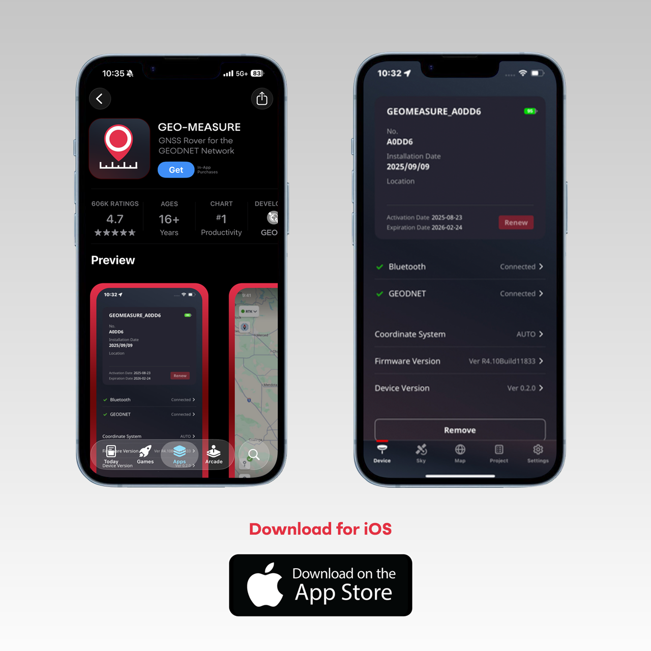 GEO-MEASURE Handheld GNSS RTK Torch | Centimeter Accuracy – HYFIX.AI