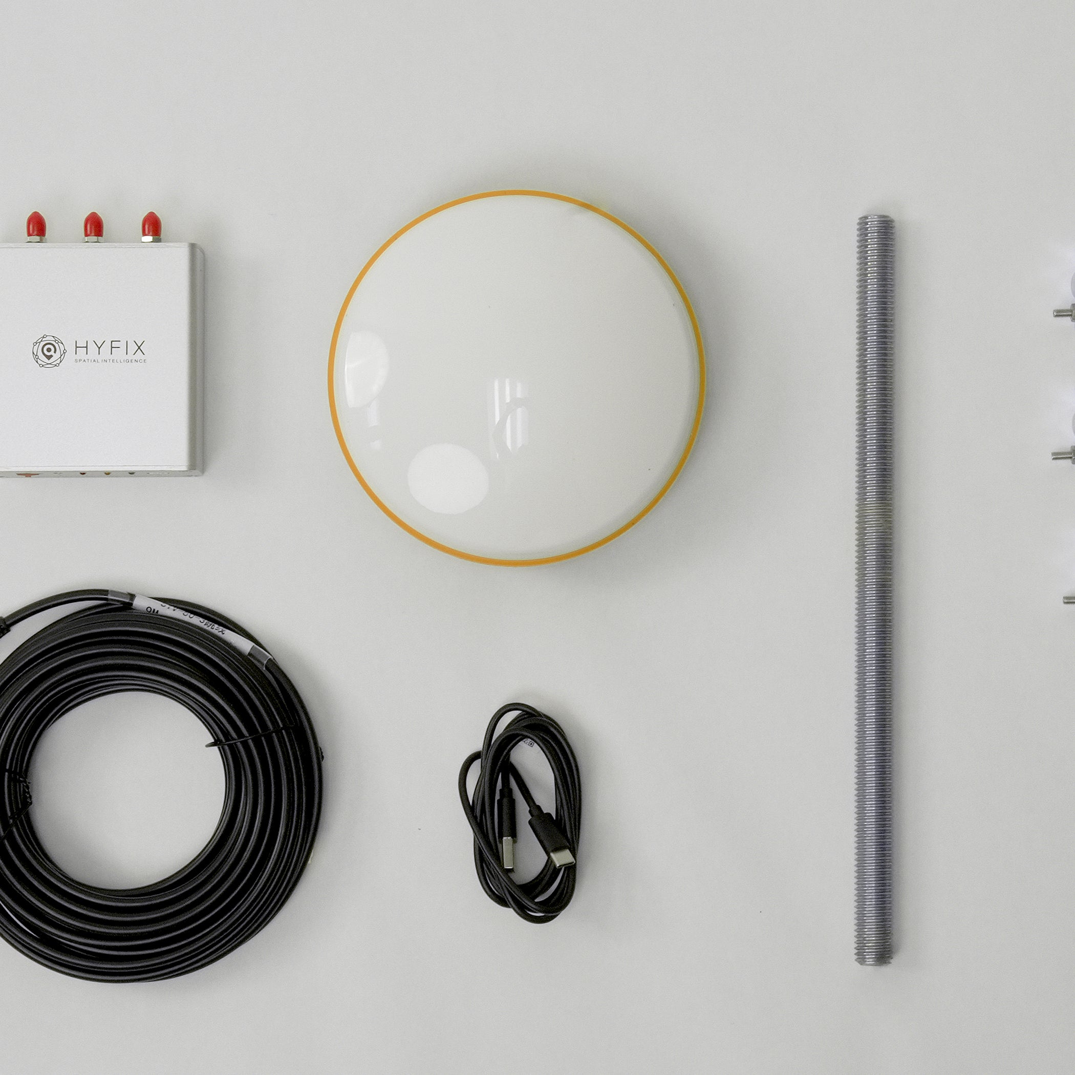 GEODNET Triple-Band GNSS Base Station - HYFIX.AI