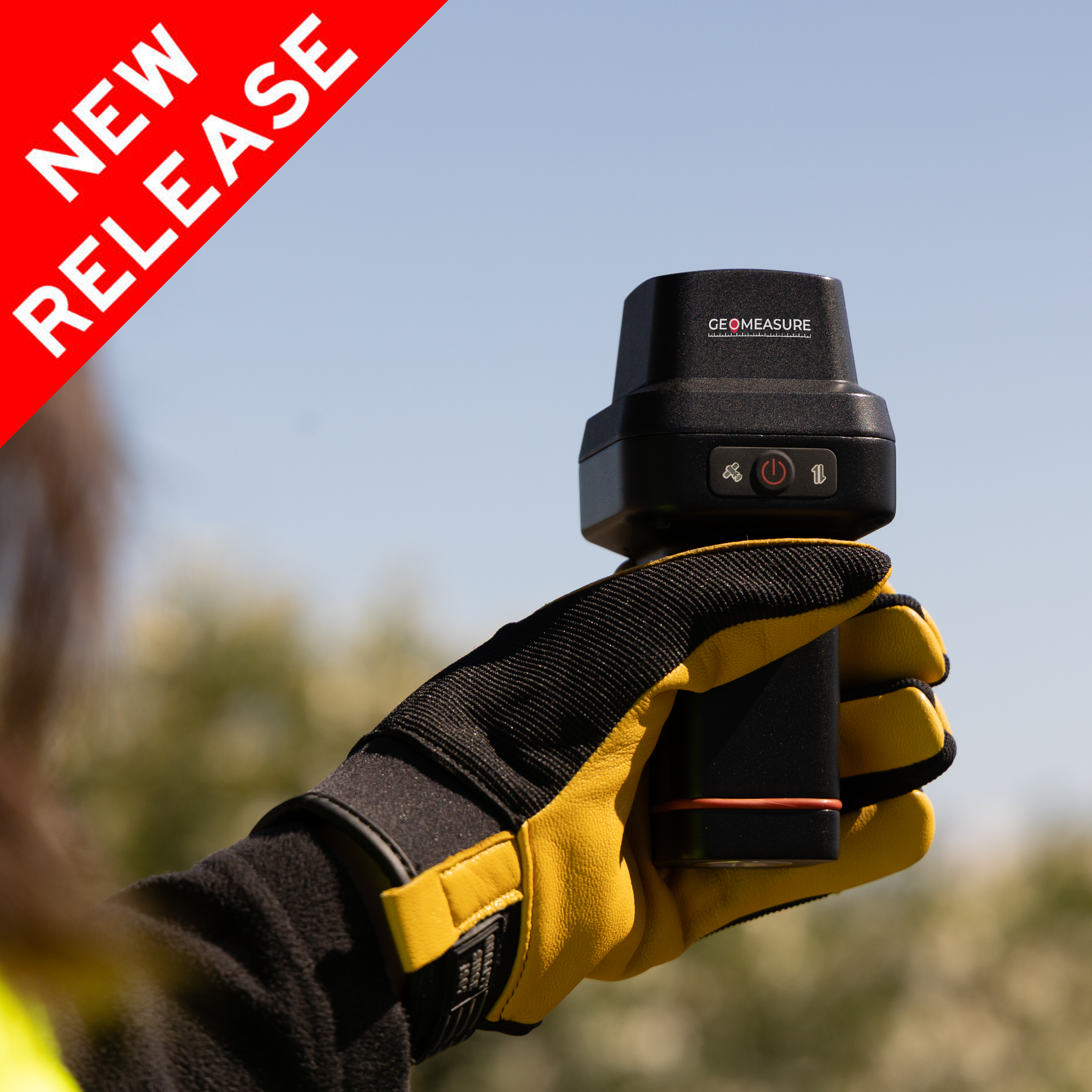 GEO-MEASURE Handheld GNSS RTK Torch | Centimeter Accuracy – HYFIX.AI